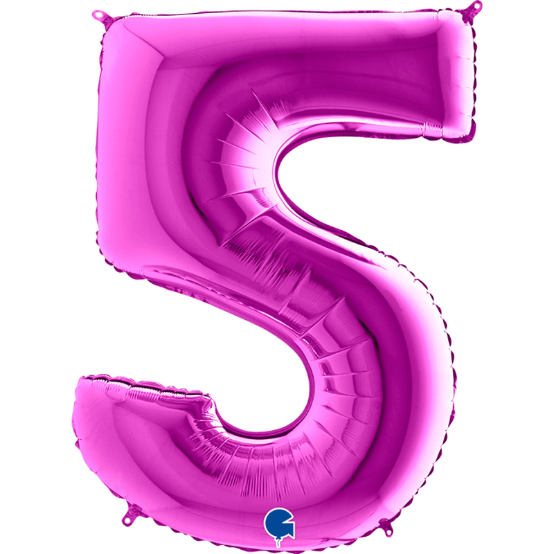 Chiffre 5 Violet 40" - Grabo – J2F Shop